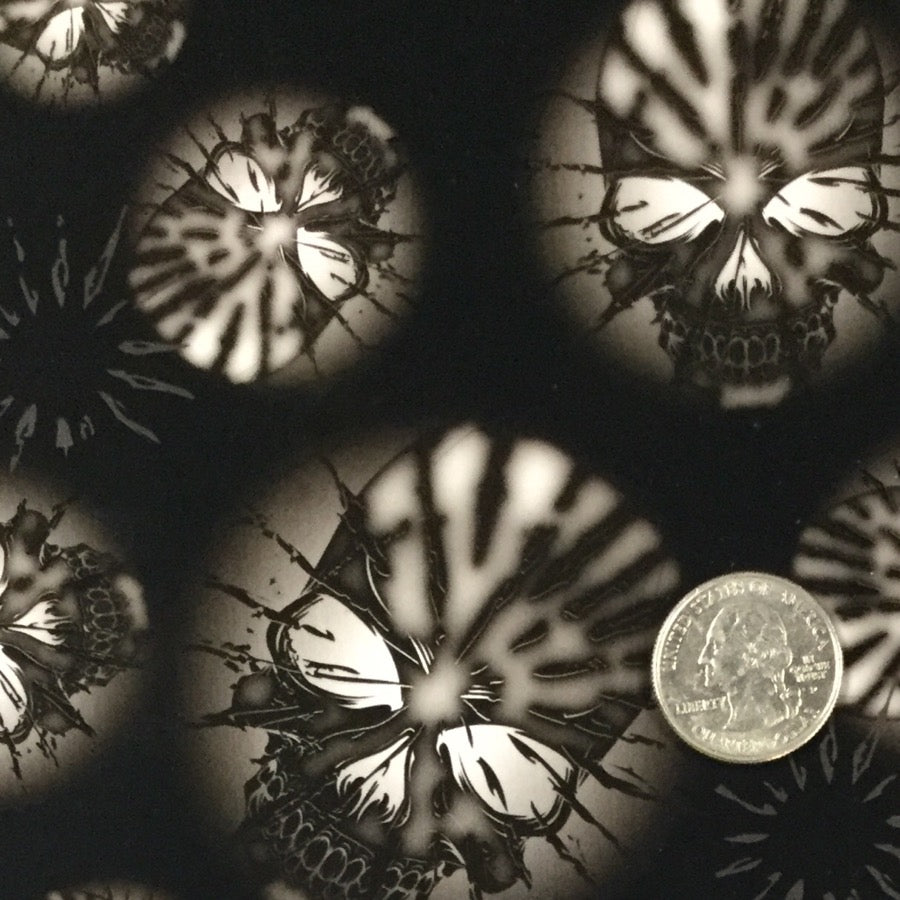 Kaleidoscope Skulls Hydrographic film – DIP APE HYDROGRAPHICS